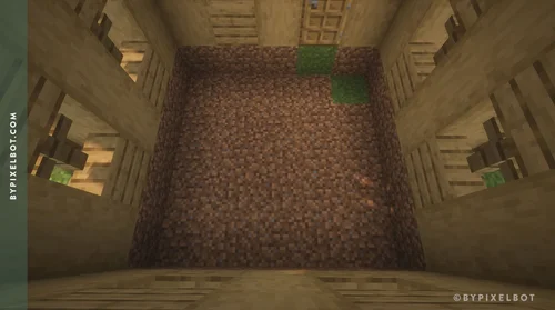 How to Build Basic Oak Starter House in Minecraft — ByPixelbot