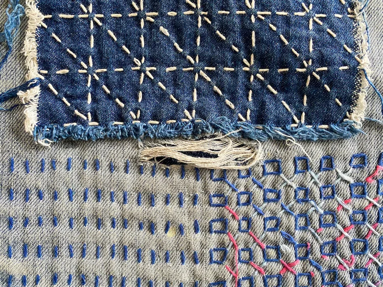How To Mend Your Jeans Using Sashiko Stitching — Waste Free Planet