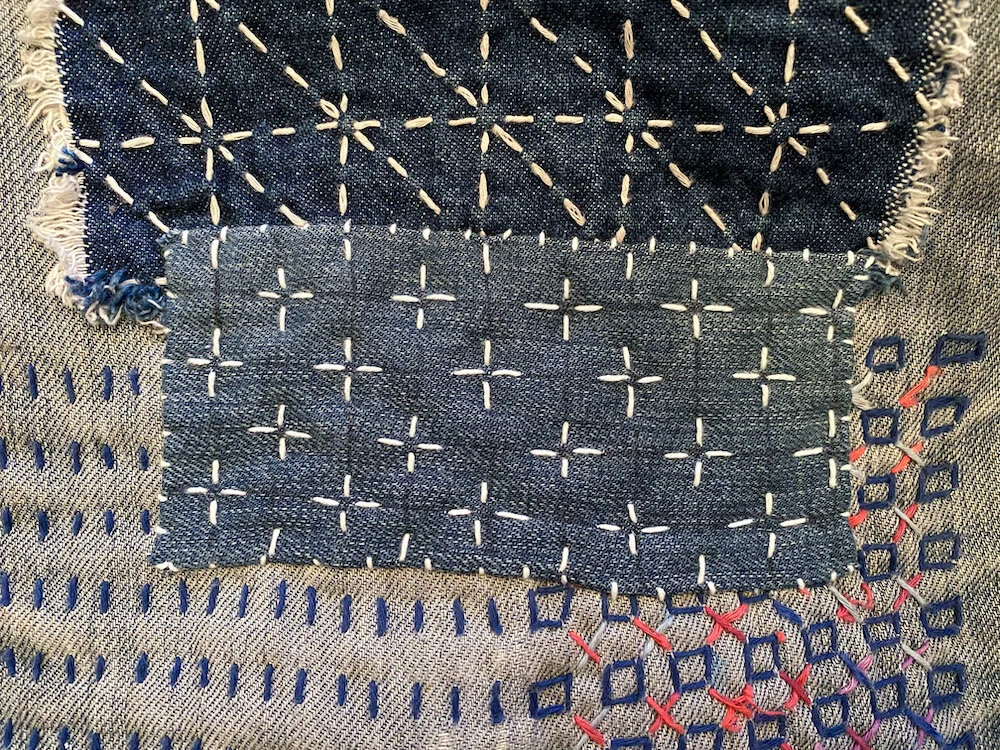 How To Mend Your Jeans Using Sashiko Stitching — Waste Free Planet