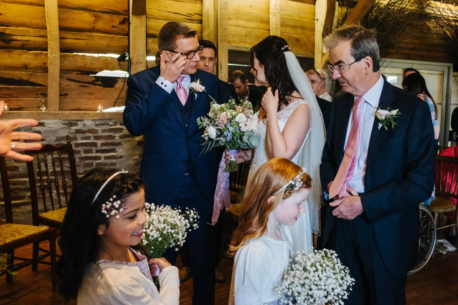 Romantic, rustic and fun - Jess and Stuart's Wellington Barn wedding ...