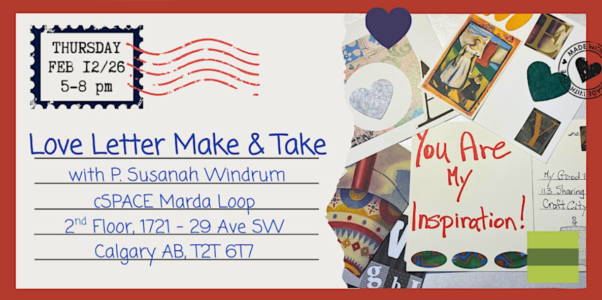 Make & Take: Love Letter — Alberta Craft Council