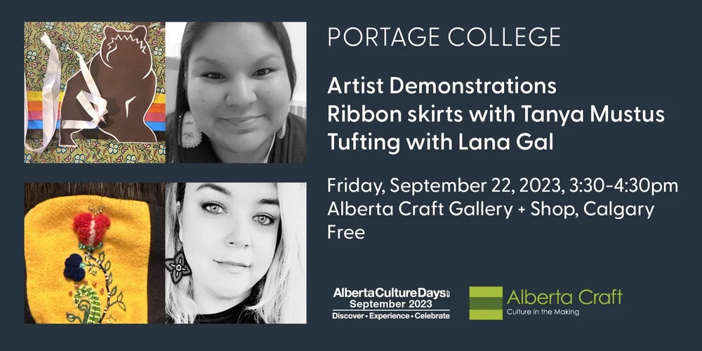 Portage College artist demonstrations — Alberta Craft Council