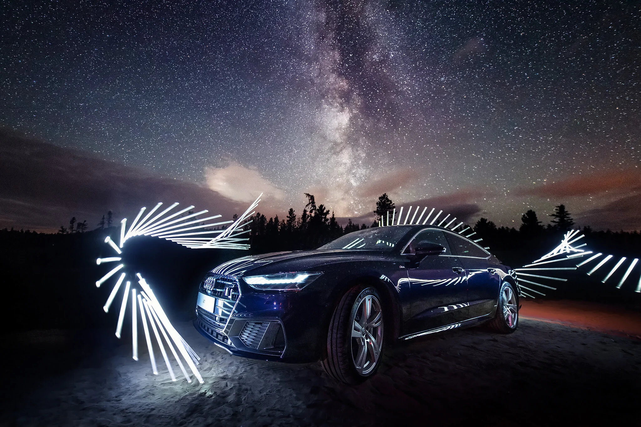 Eric Paré - Montréal based bullet-time & light-painting photographer