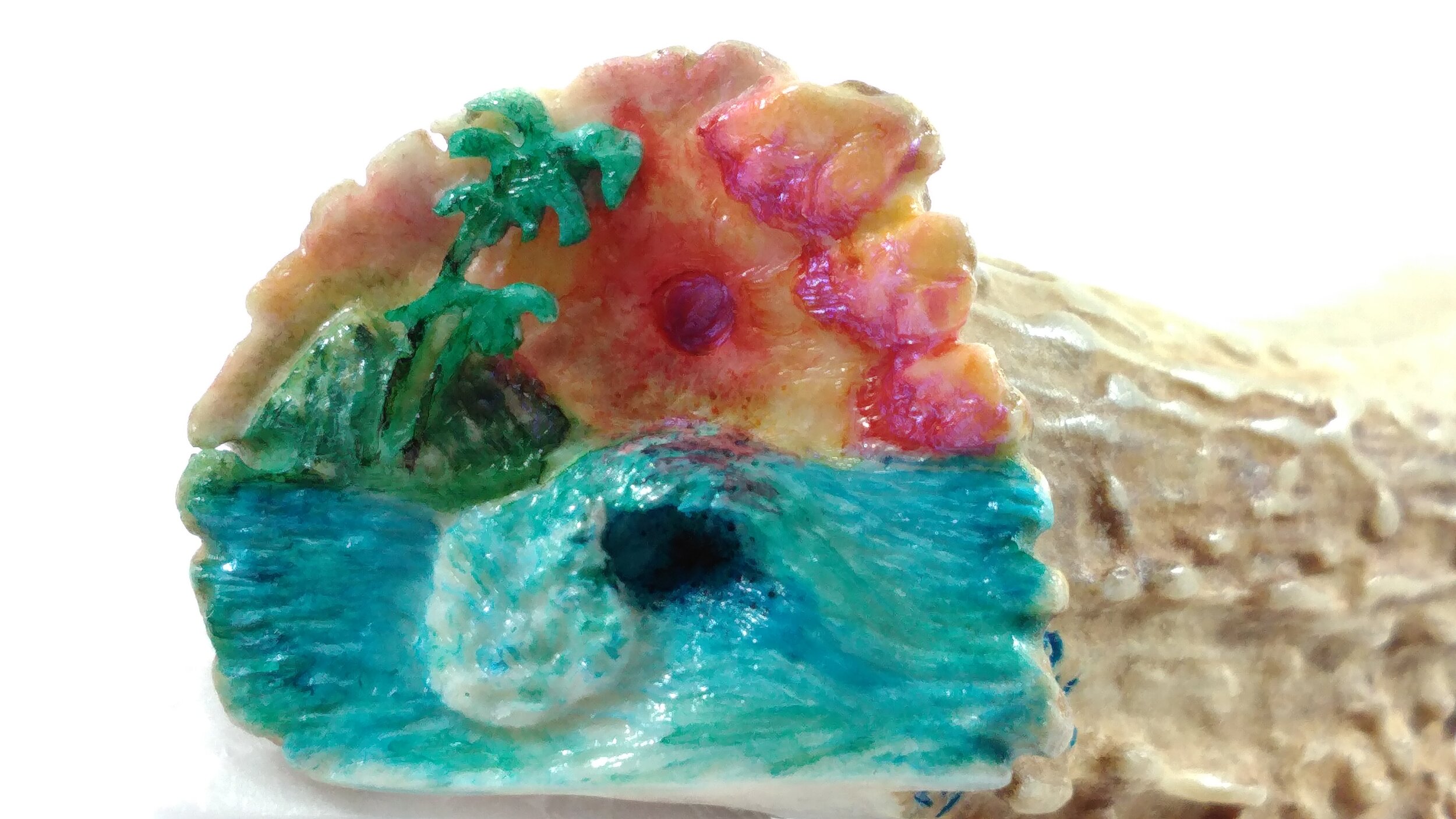 One of a Kind Custom Deer Antler Art Pipes with semi-precious stone ...