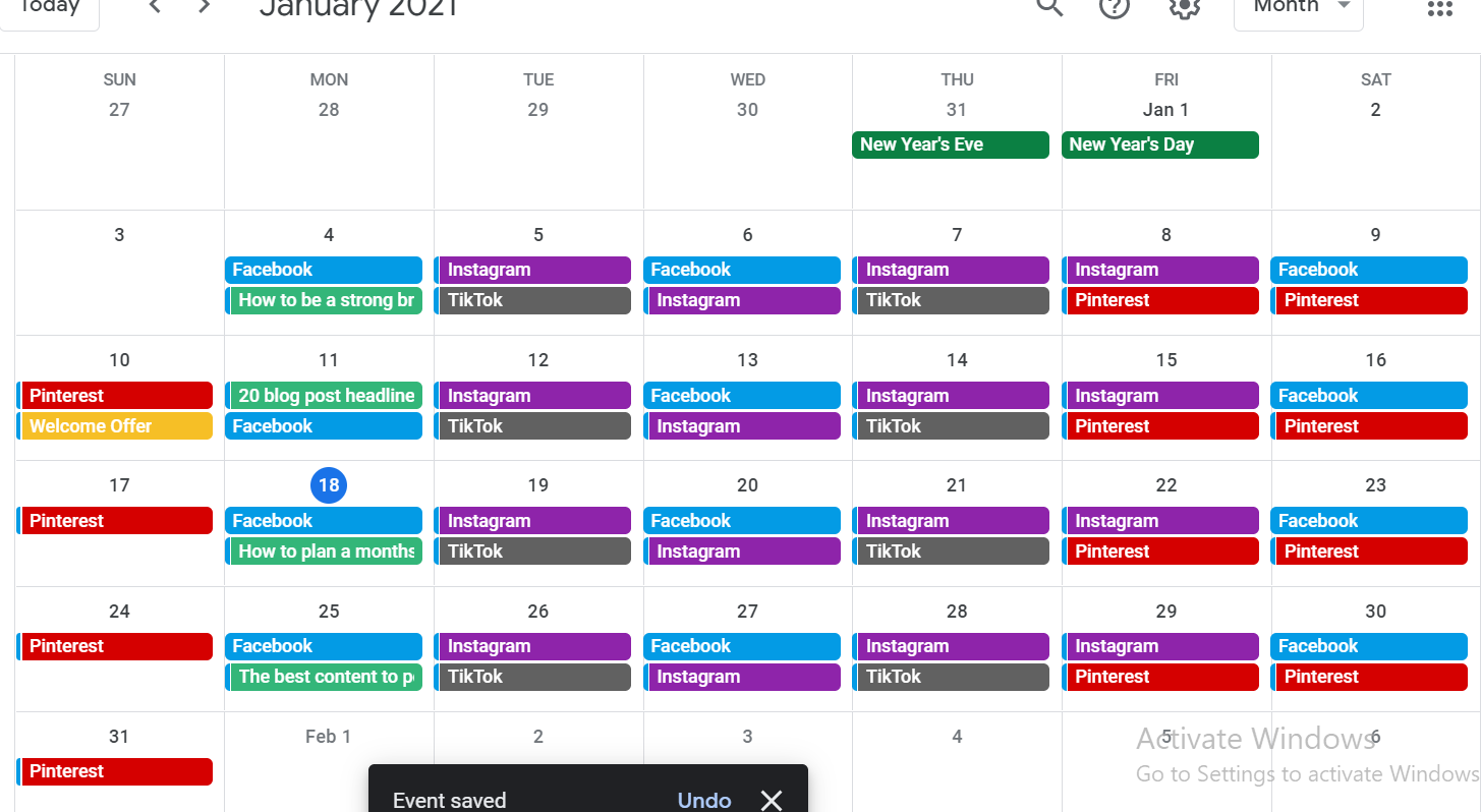 How to plan a months worth of content in minutes — Fás X Fís