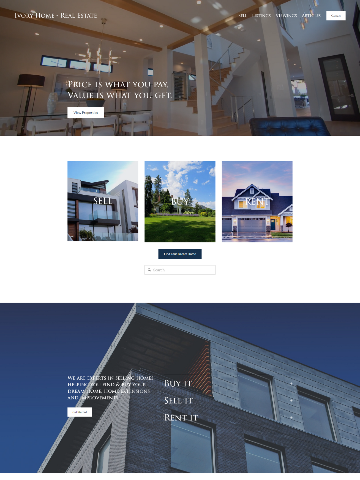 Real Estate - Squarespace 7.1 Website Template — Eire Web Design