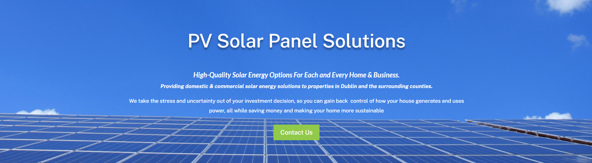 Solar PV365 — Eire Web Design