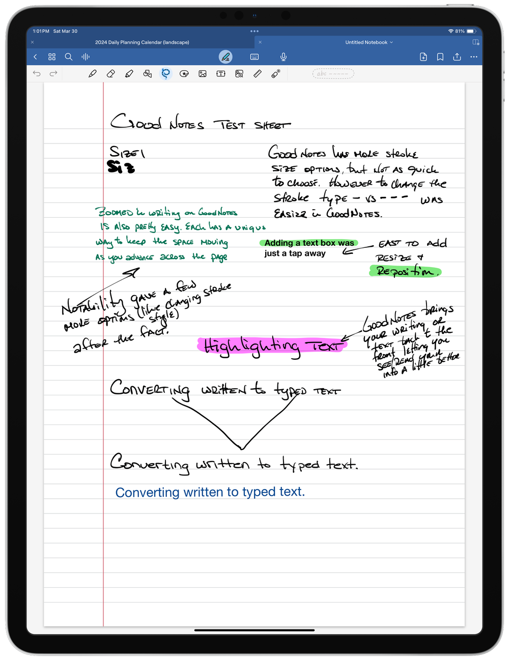 Tech Tip — Notability and GoodNotes Head to Head — Effective Retail Leader