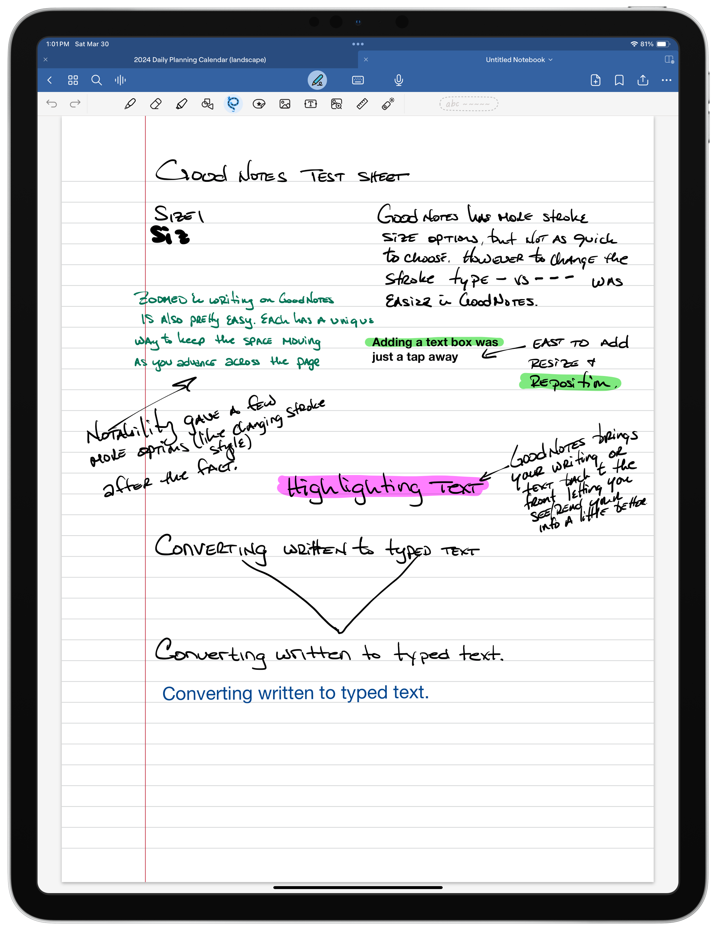 Tech Tip — Notability and GoodNotes Head to Head — Effective Retail Leader