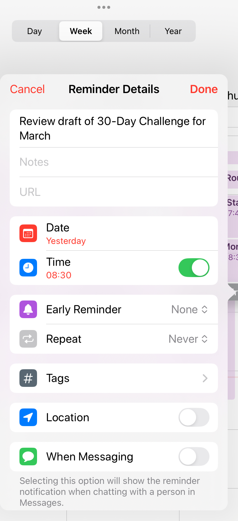 Tech Tip — Better Together: Apple Reminders and Apple Calendar ...