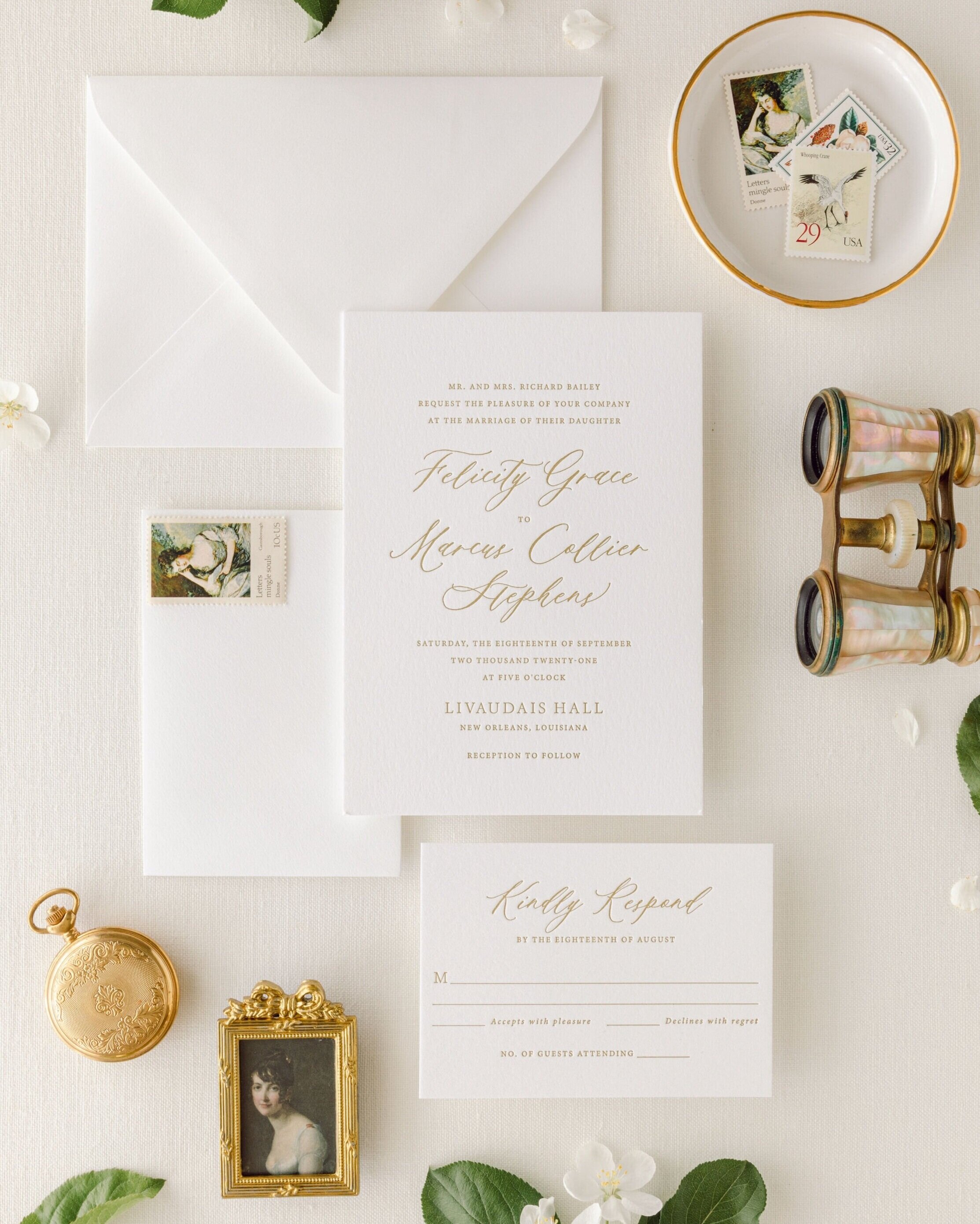 Letterpress Wedding Invitation Collections — Betty Lu Paperie