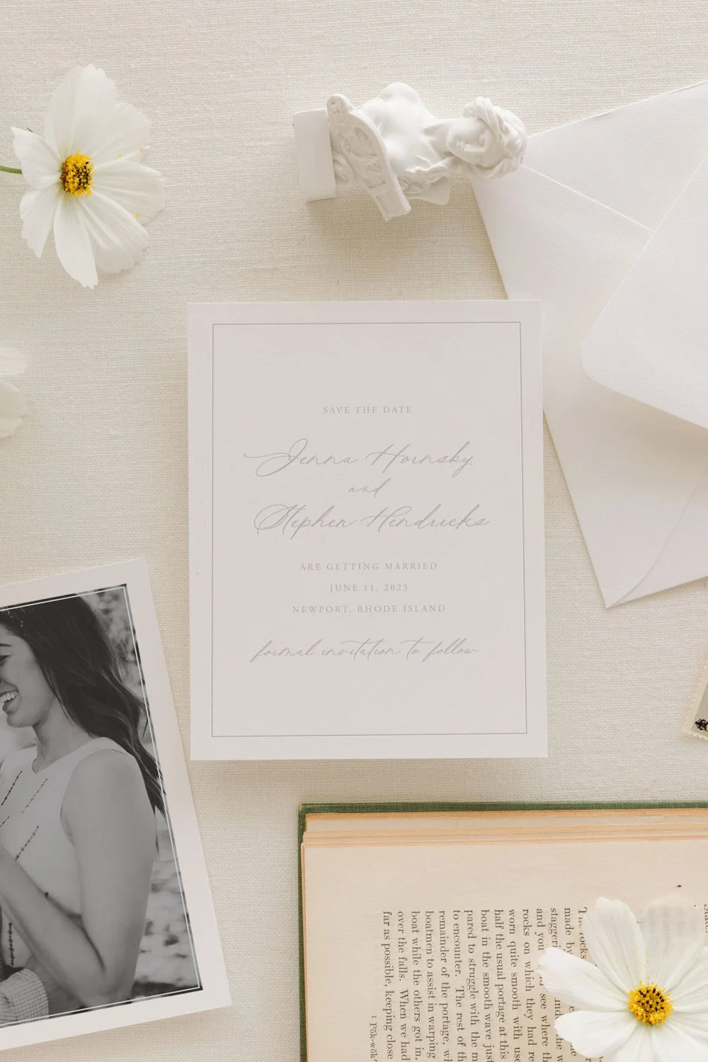 Letterpress Wedding Invitations by Betty Lu Paperie
