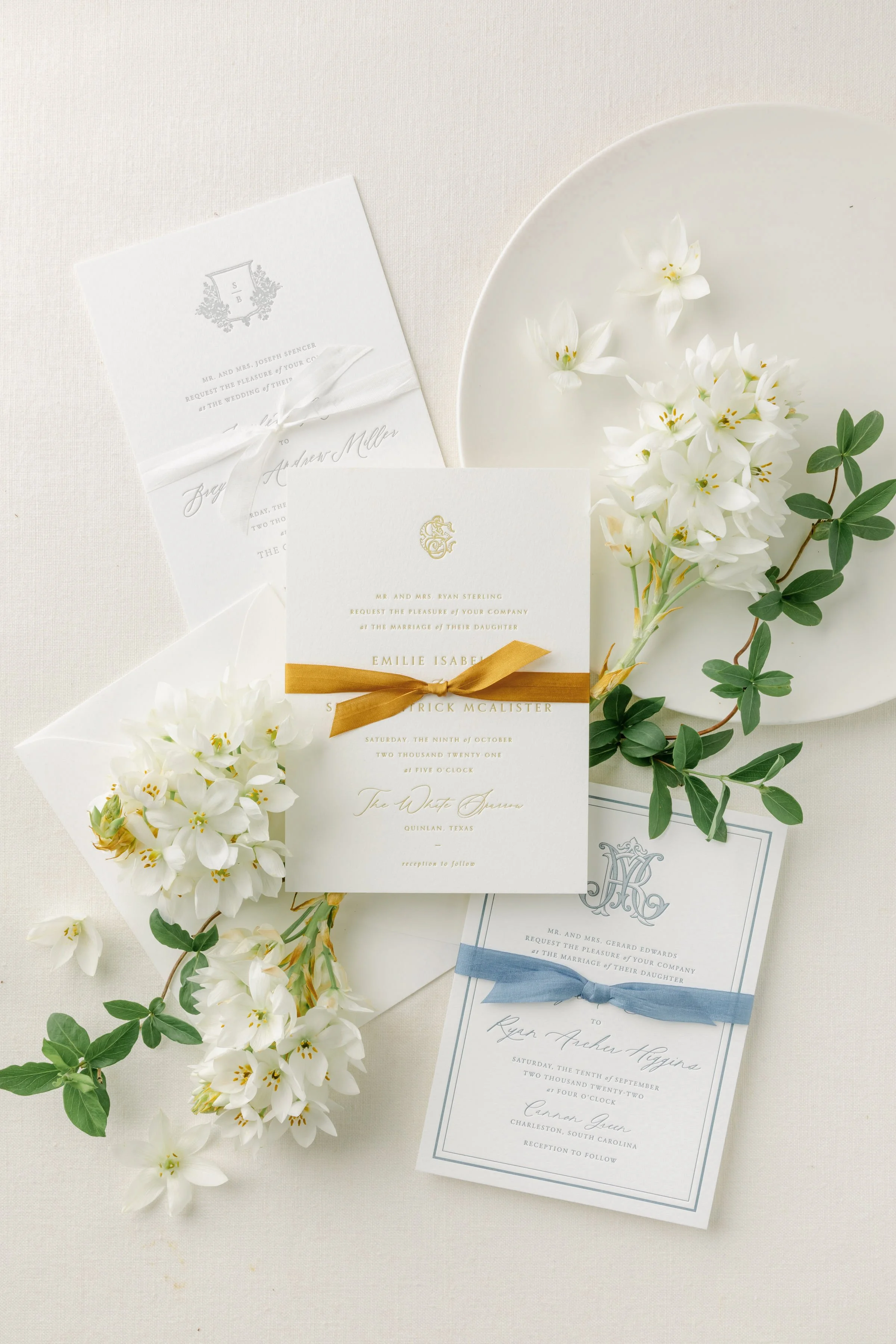 Wedding Invitation Assembly — Betty Lu Paperie