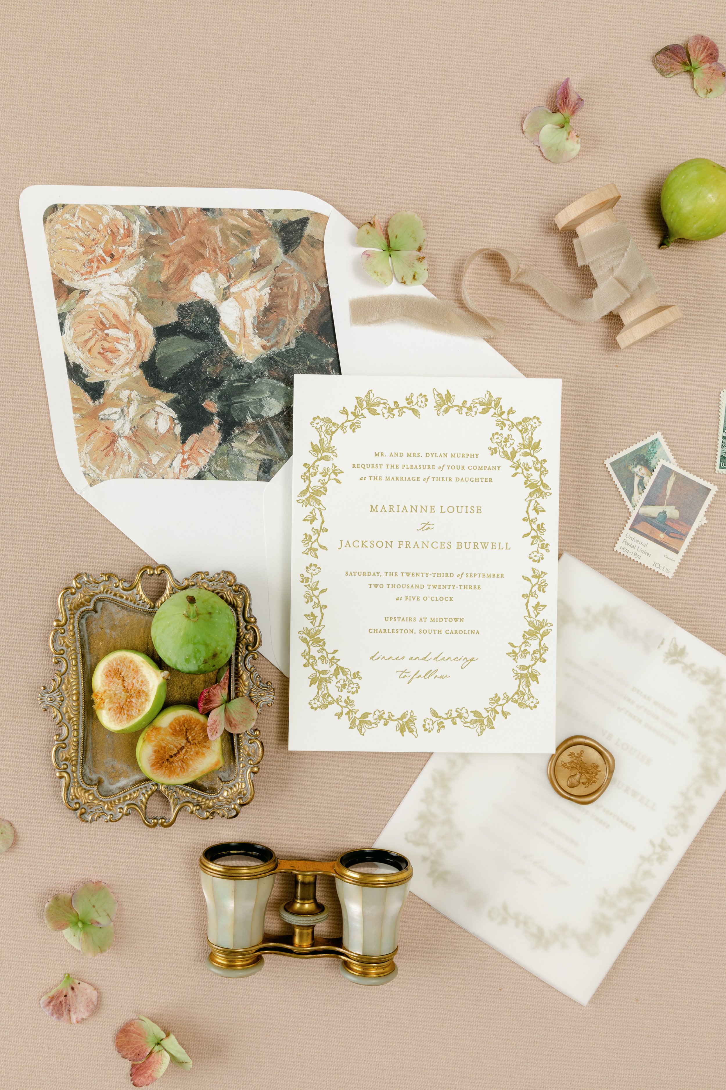 Wedding Invitation Detail Cards — Betty Lu Paperie