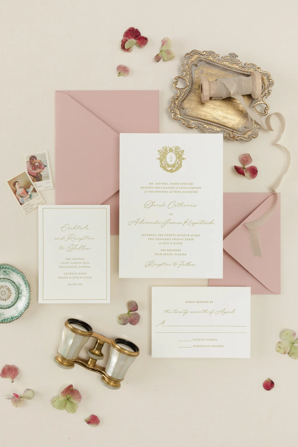 Victorian Wedding Invitations