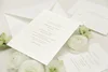 Letterpress Wedding Invitations by Betty Lu Paperie