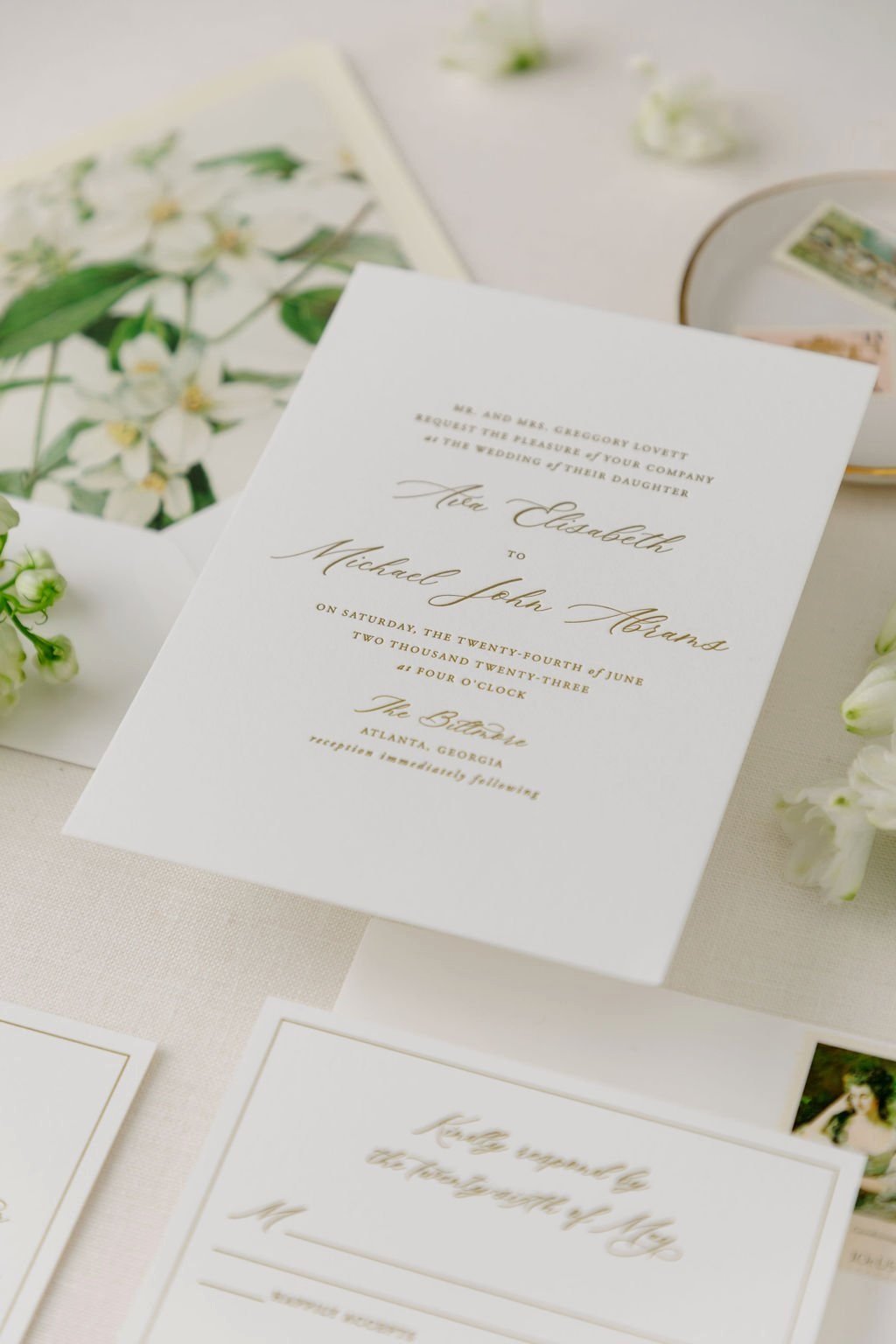 Letterpress Wedding Invitations and Stationery — Betty Lu Paperie