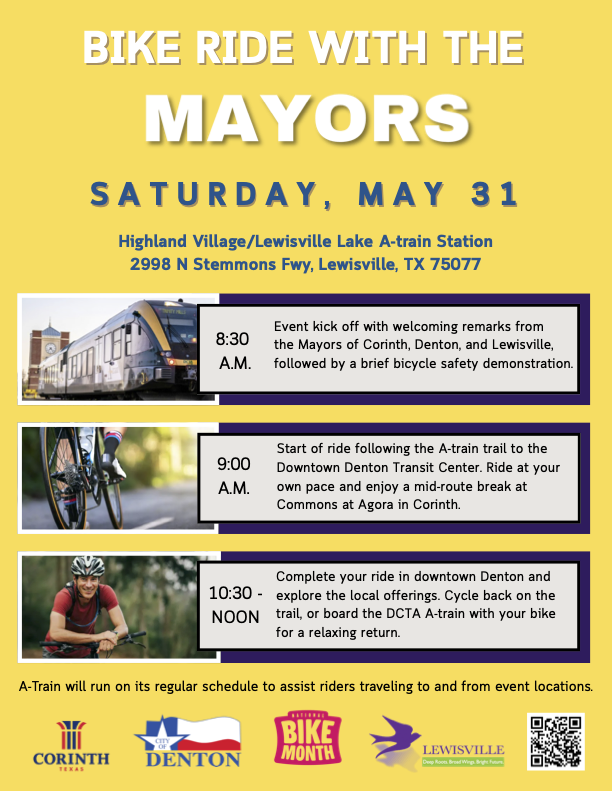 Bike Ride with the Mayors — Bike Denton
