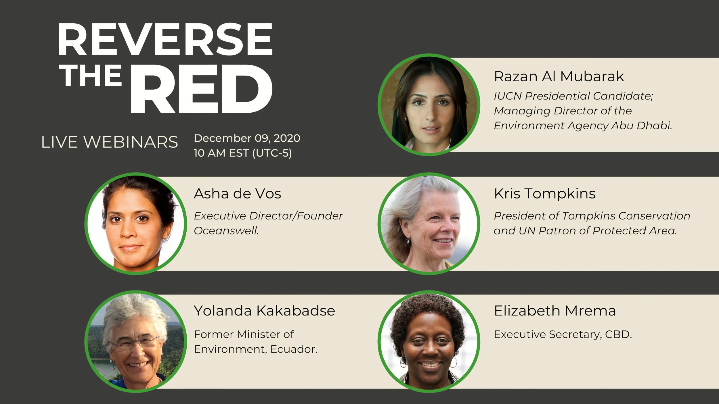 Events — Reverse the Red