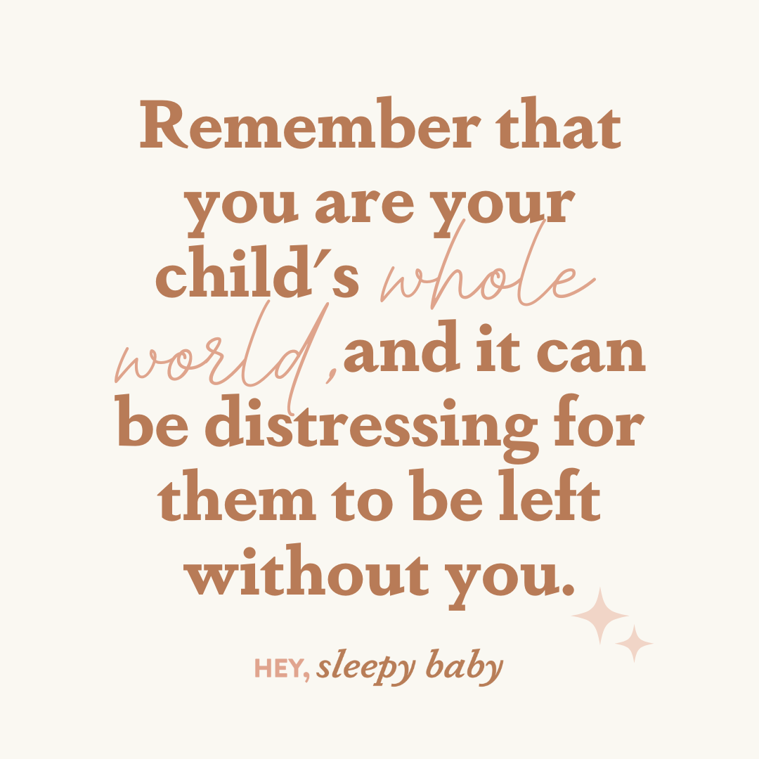 Separation Anxiety in Babies and Toddlers — Hey, Sleepy Baby Separation Anxiety in Babies and Toddlers — Hey, Sleepy Baby