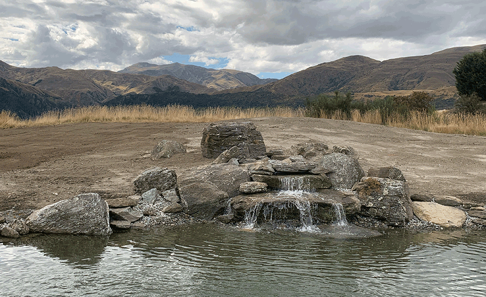 Stone/Rock work, Boulder Placement and Waterfall Installation in ...