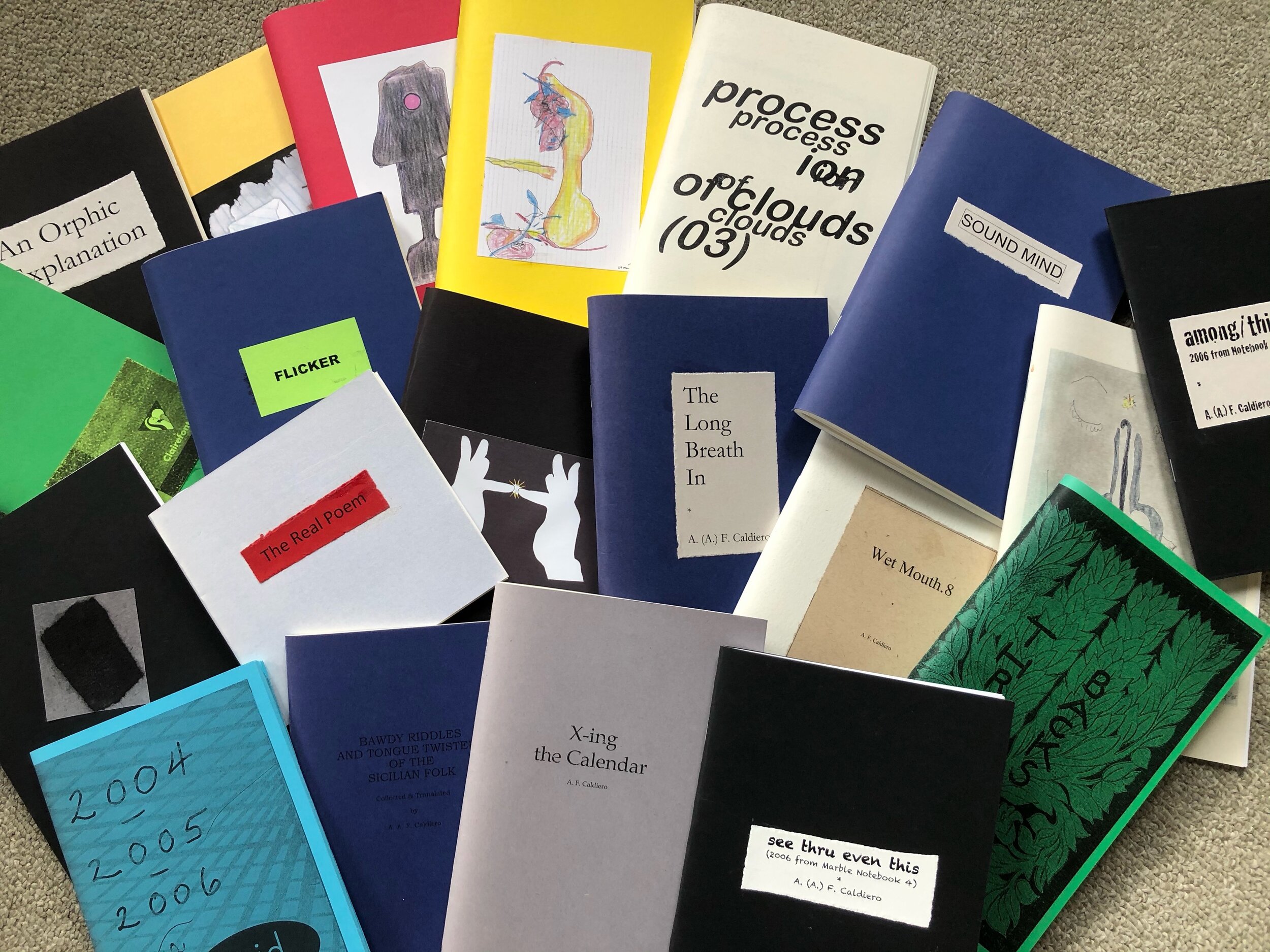 Chapbooks — Alex Caldiero: The Sonosopher