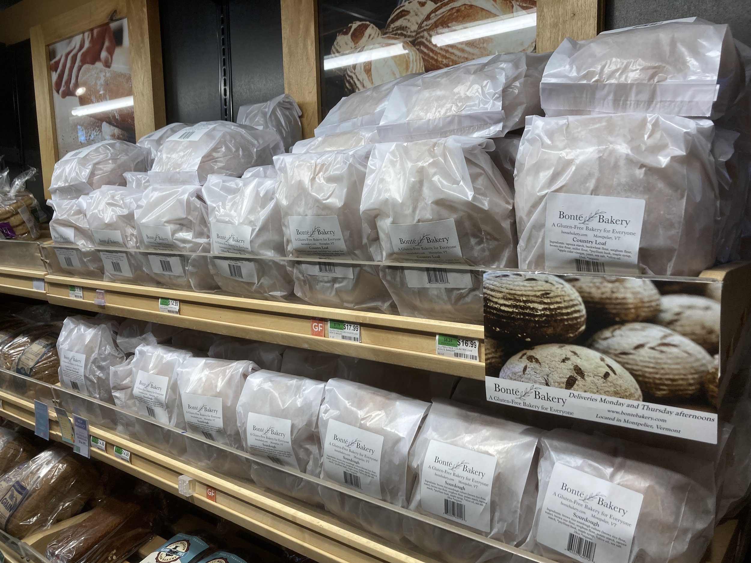 Our Prices — Bonté Bakery