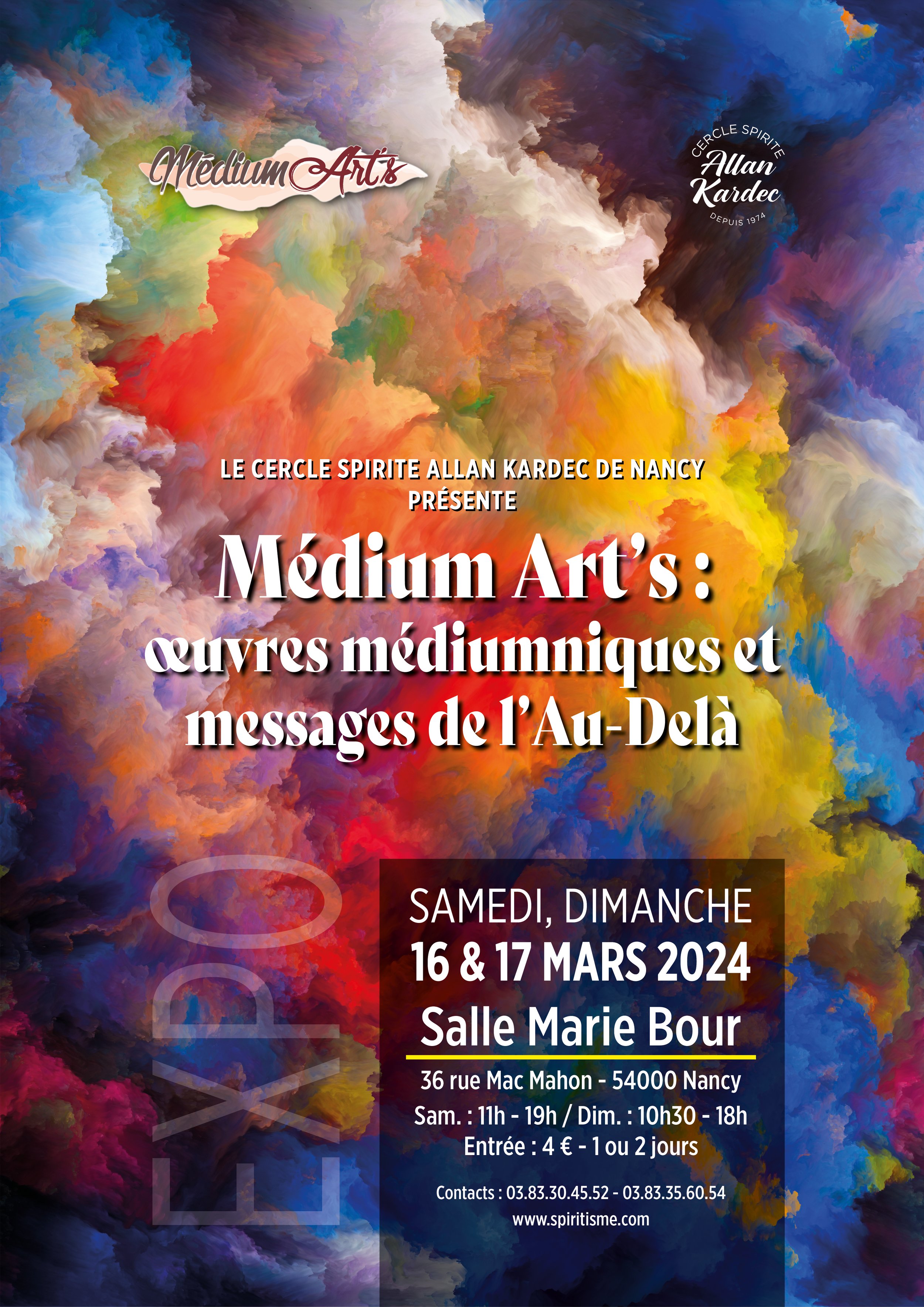 Exposition-Recital Médium Art’s - Oeuvres médiumniques & Messages de l ...