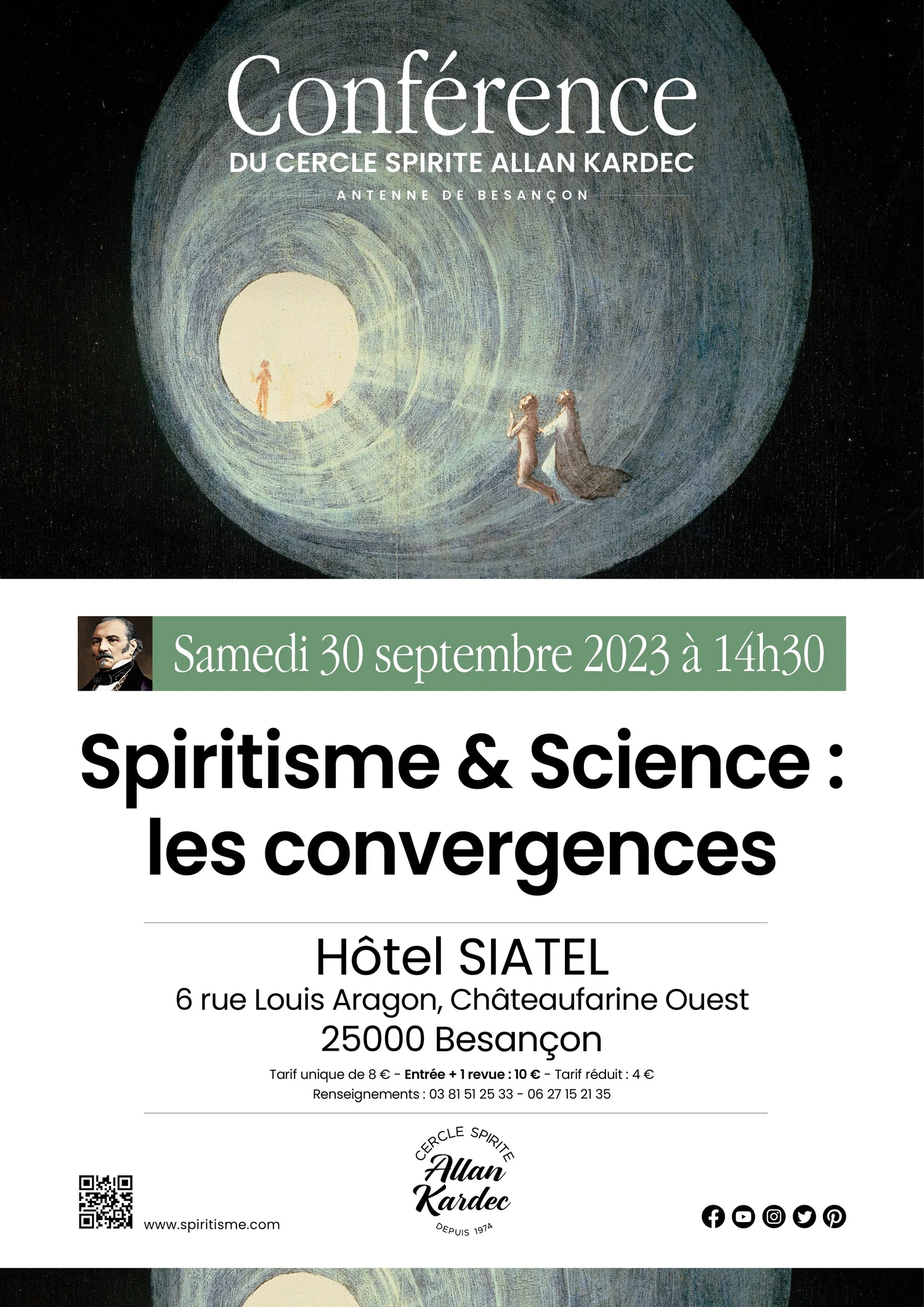 Spiritisme & Science : les Convergences — Cercle Spirite Allan Kardec