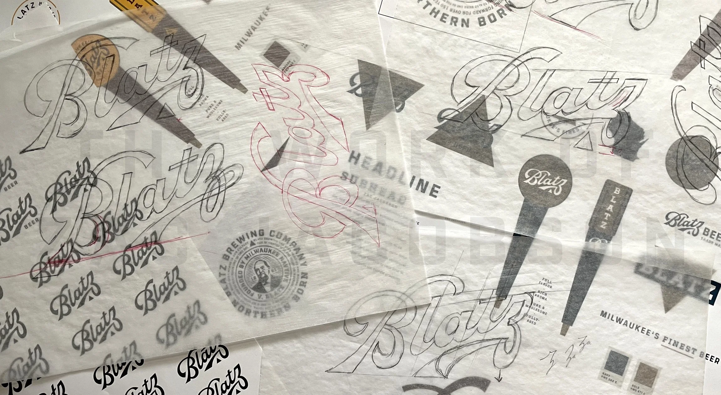 Blatz Beer Branding — Jacobson Design Shop