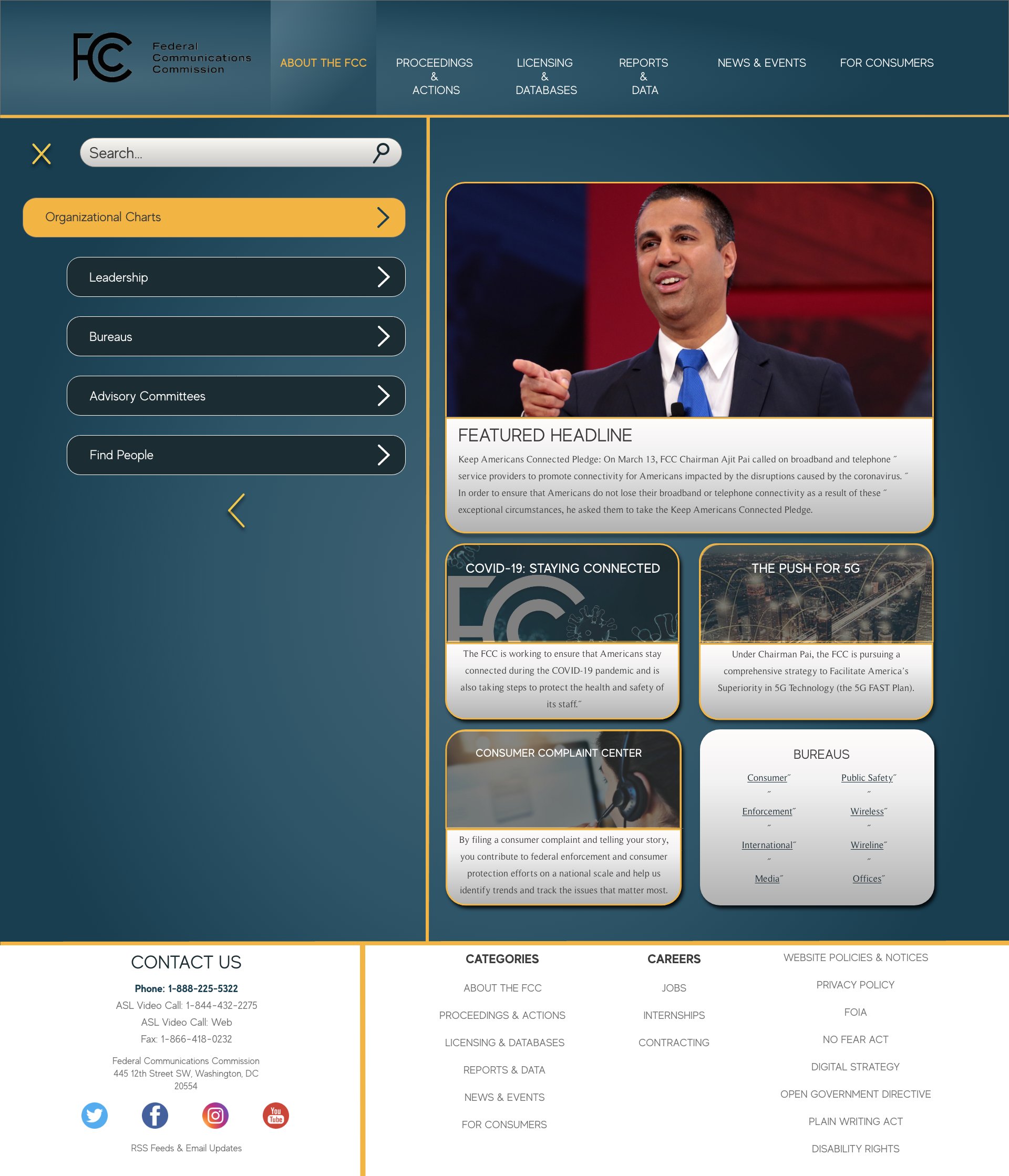 FCC Website Redesign — Asia Asberry