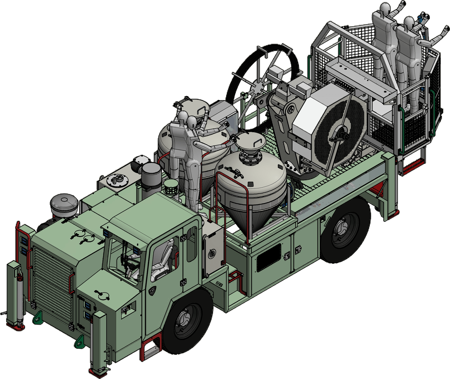 Anfo Charging Truck — ELQUIP