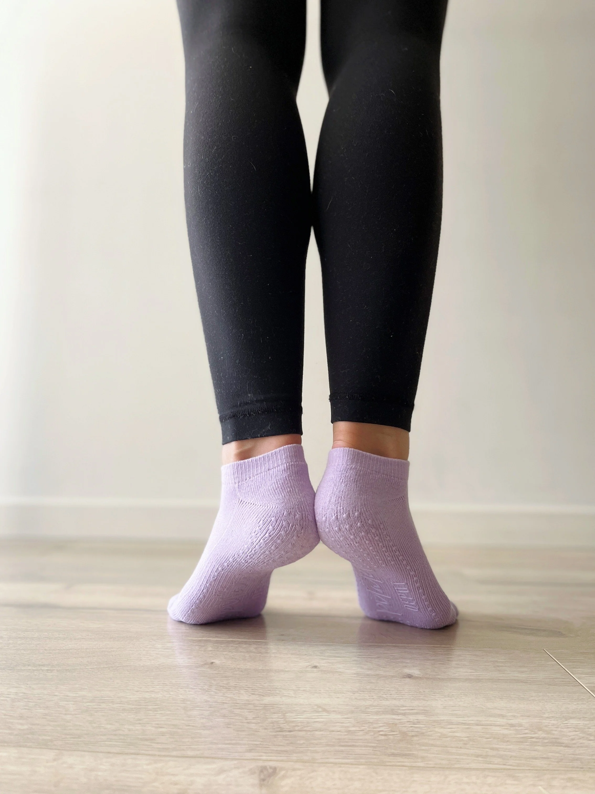 Pilates Grip Socks in Navy Blue (Low Rise) — The Pilates Depot