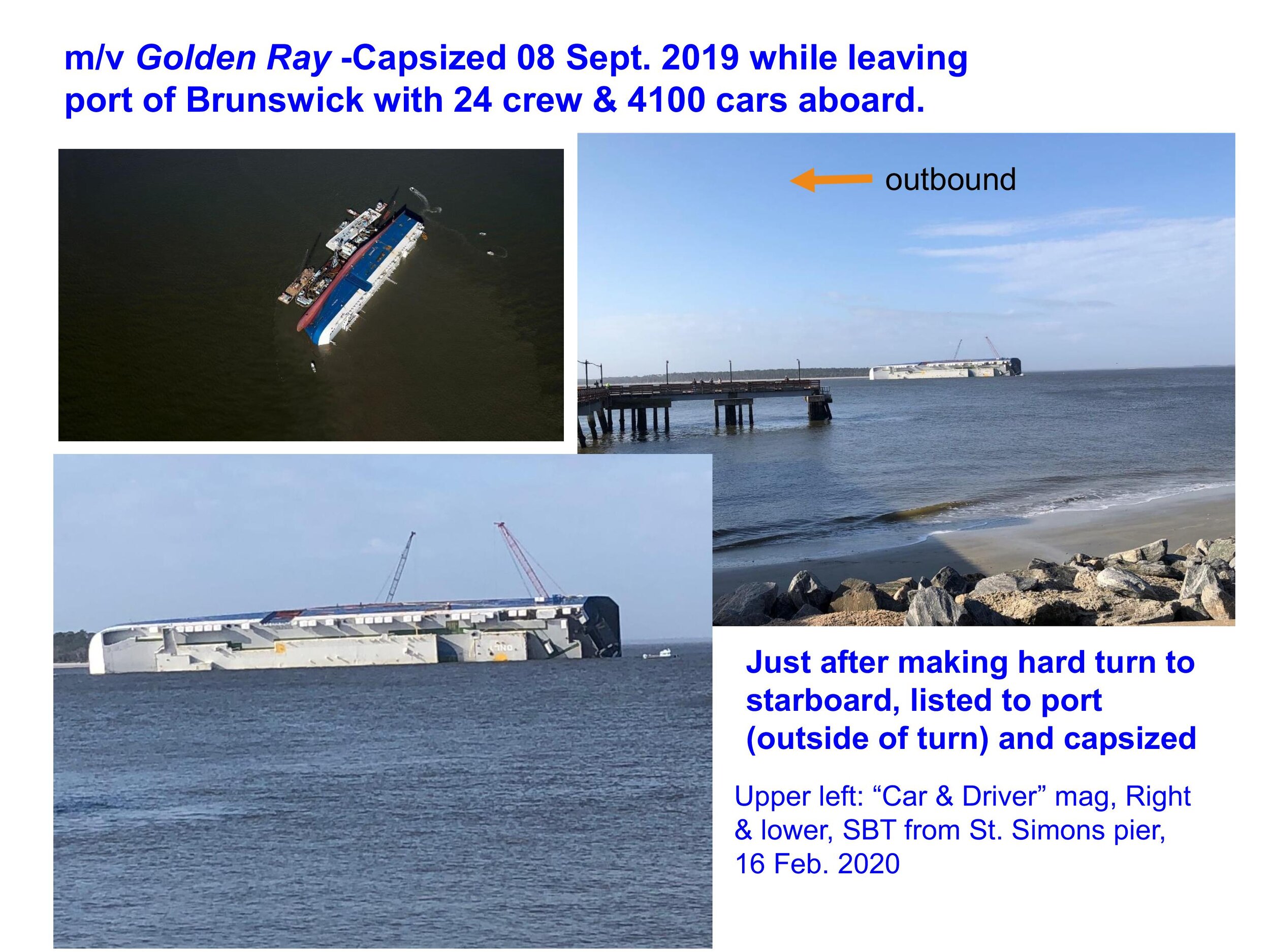 What’s the Difference Between a Boat & a Ship? …and the Golden Ray ...
