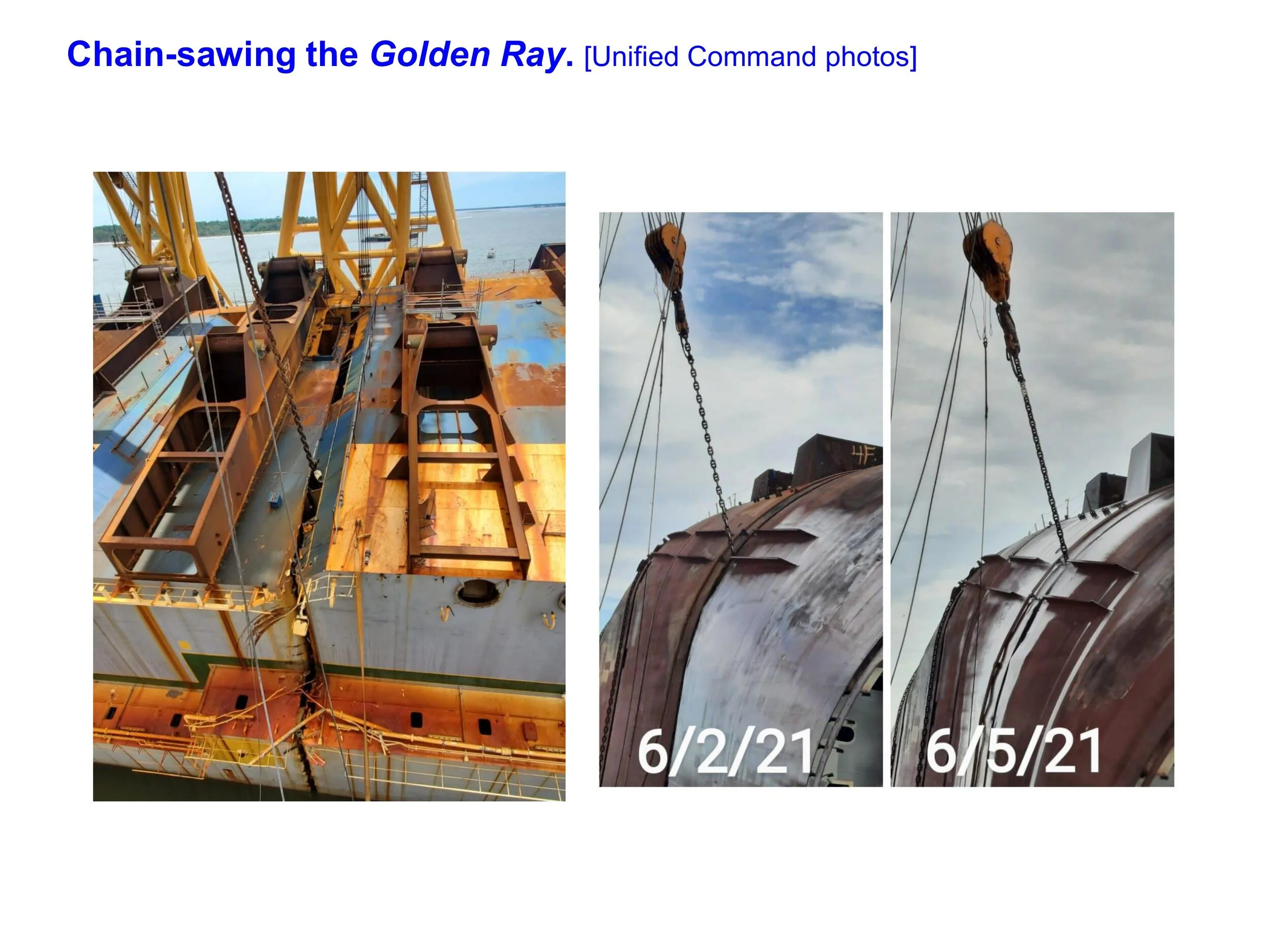 What’s the Difference Between a Boat & a Ship? …and the Golden Ray ...