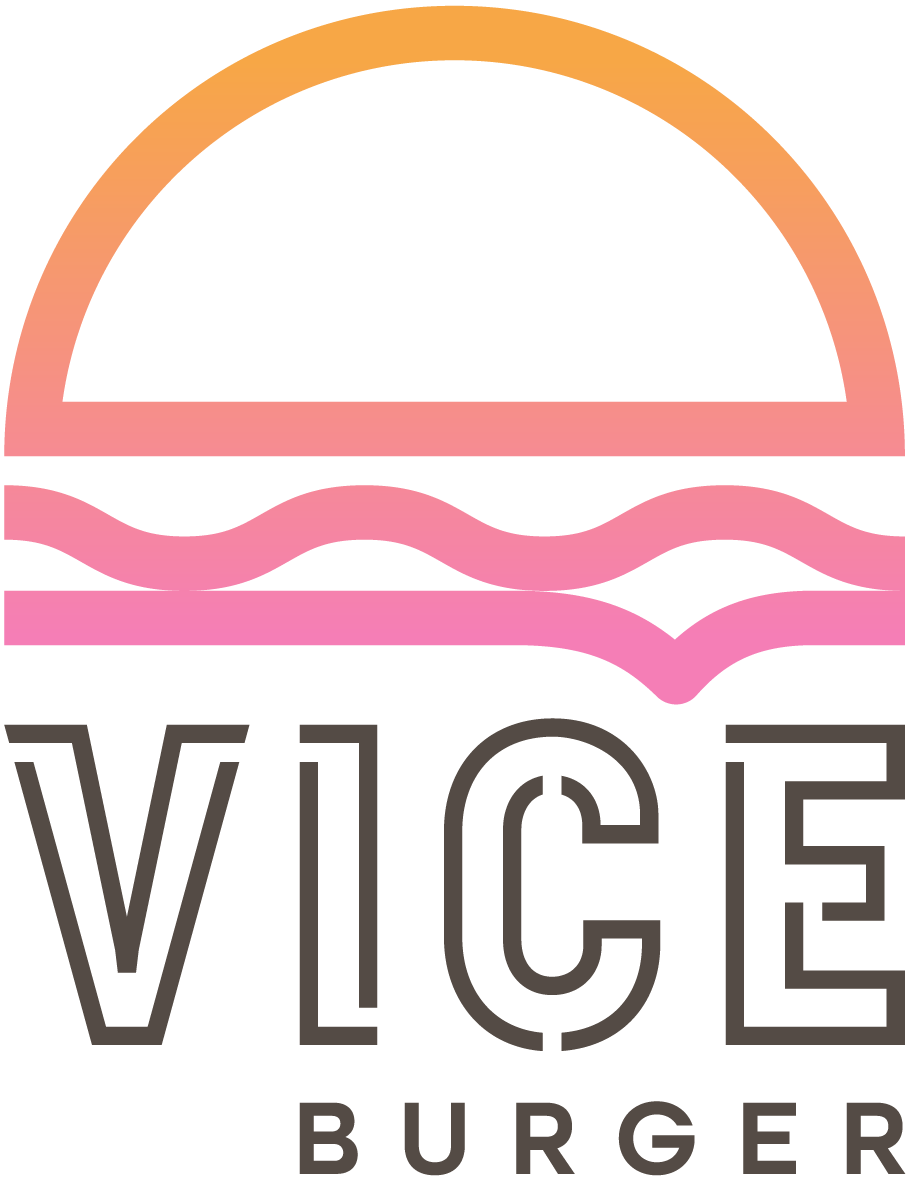 Vice Burger — Neon Palms