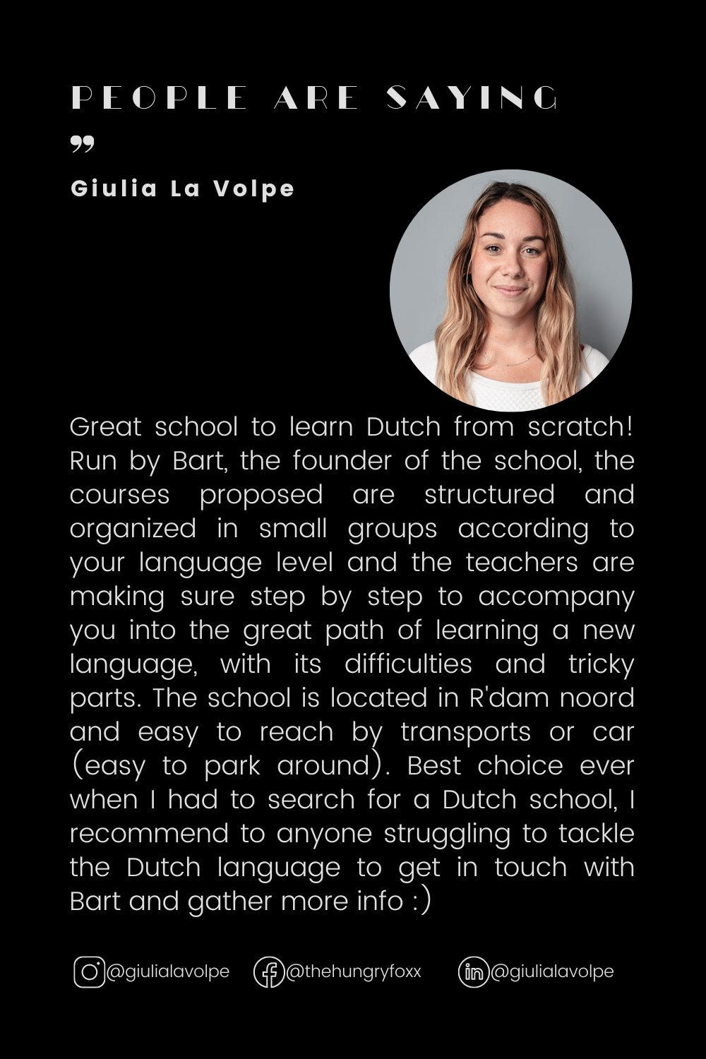 Dutch Courses Rotterdam