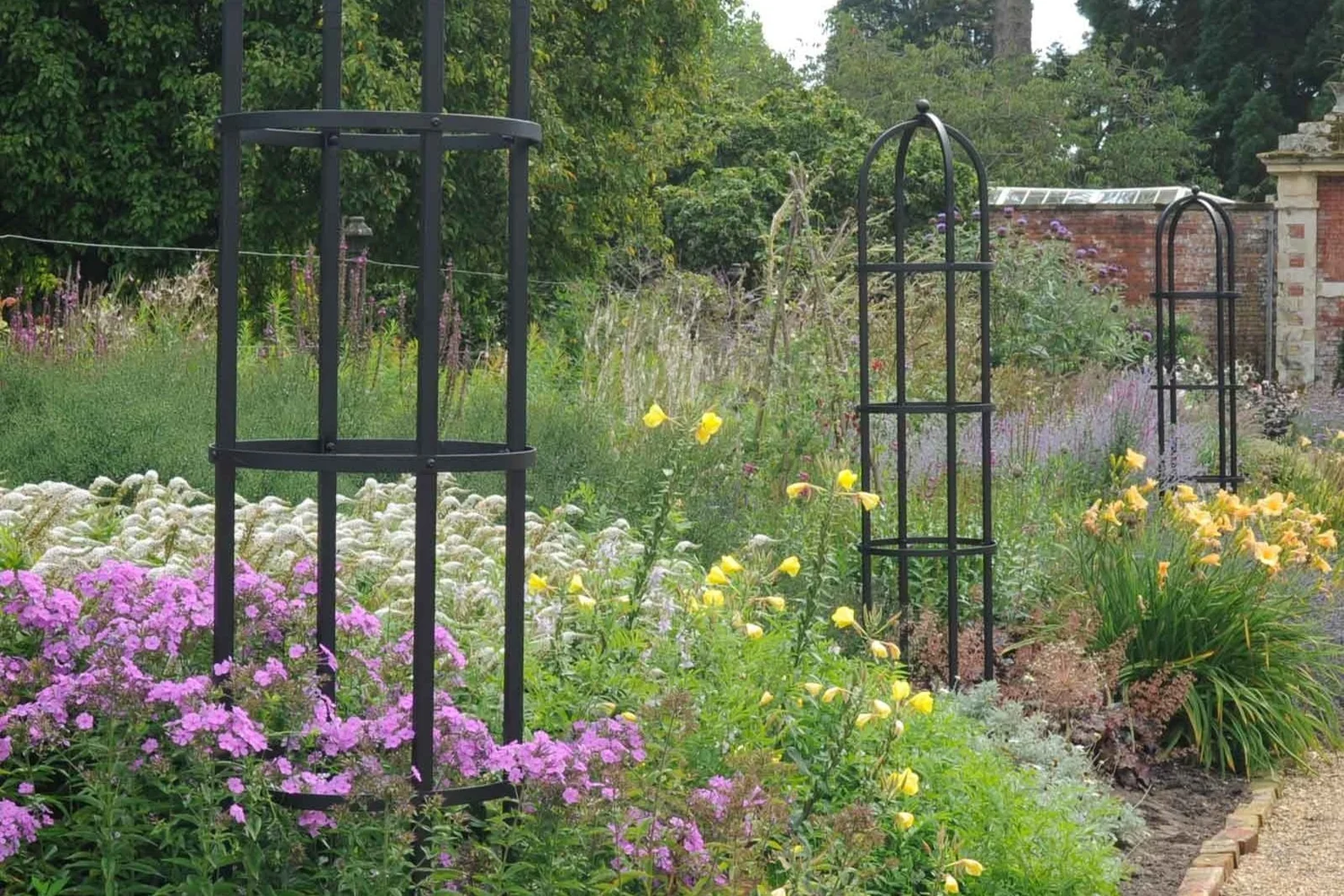 The complete guide to metal plant supports for any garden.
