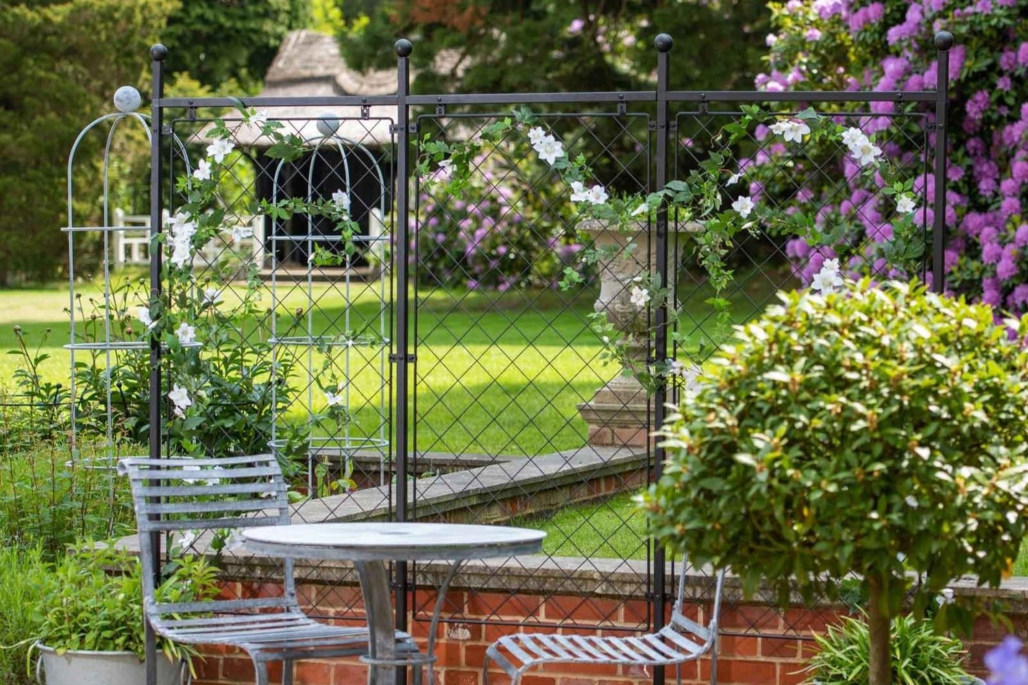 The complete guide to metal plant supports for any garden.