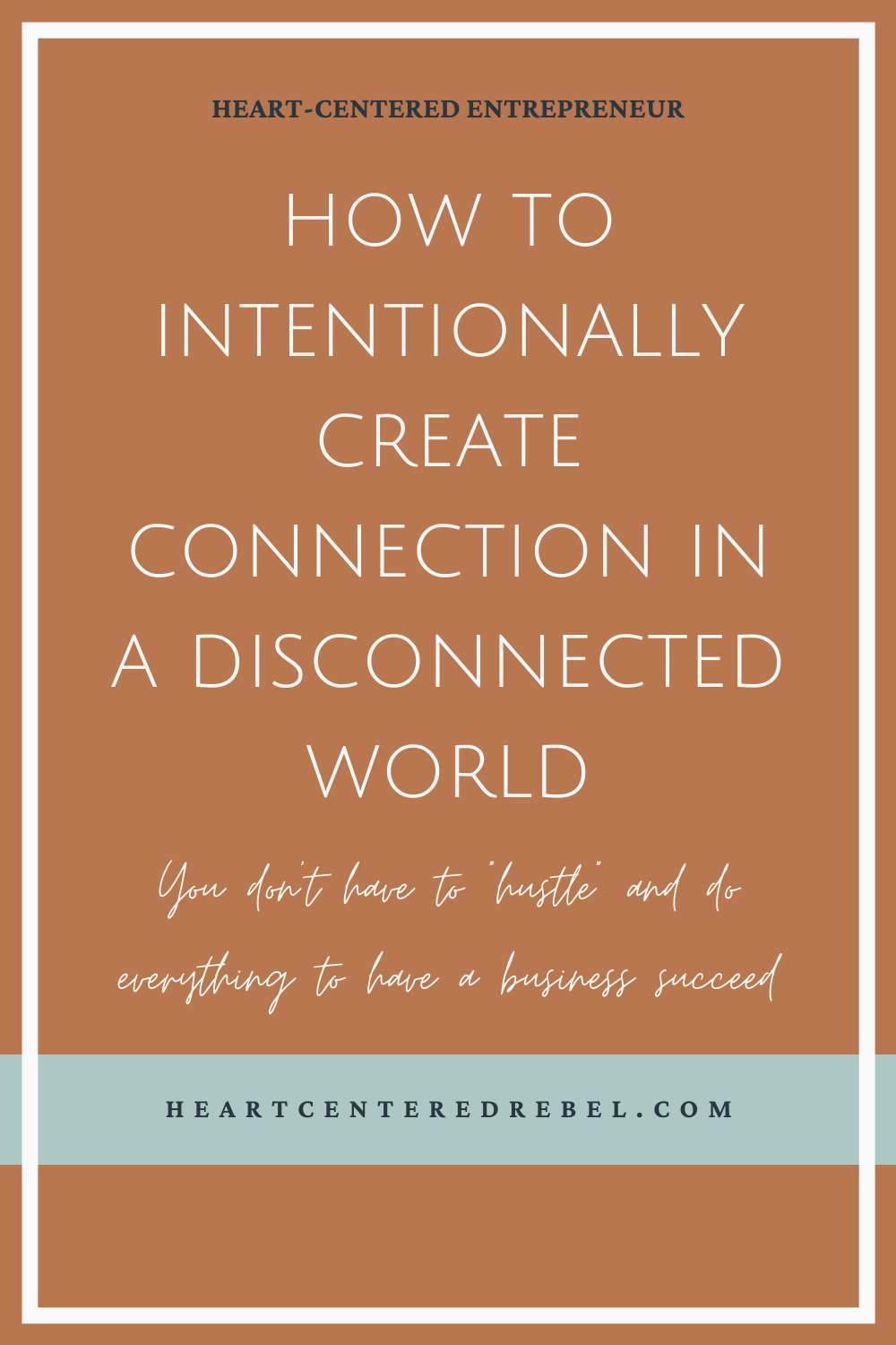 Disconnecting From The World