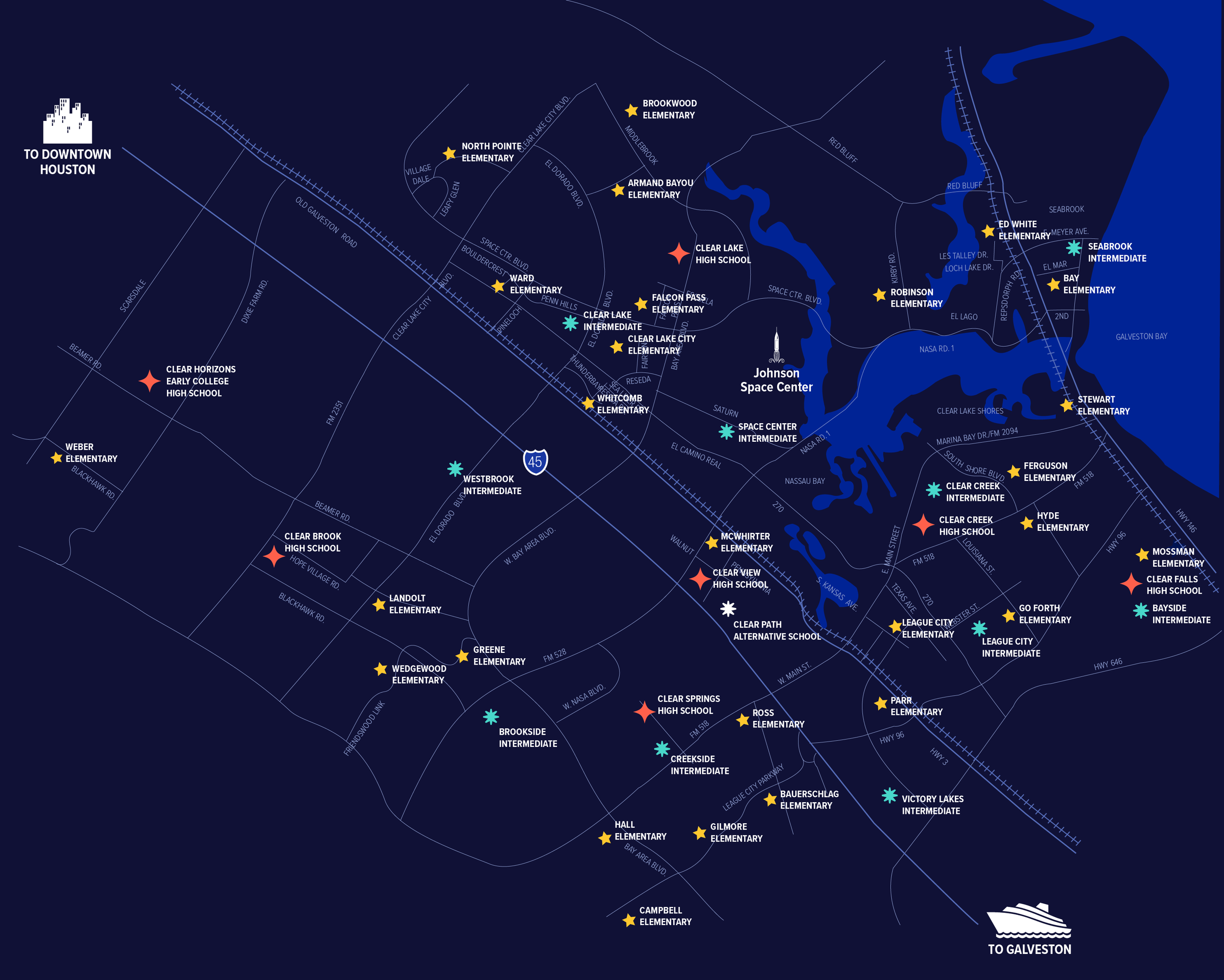 High School Education at Clear Creek ISD — Discover Clear Creek ISD ...