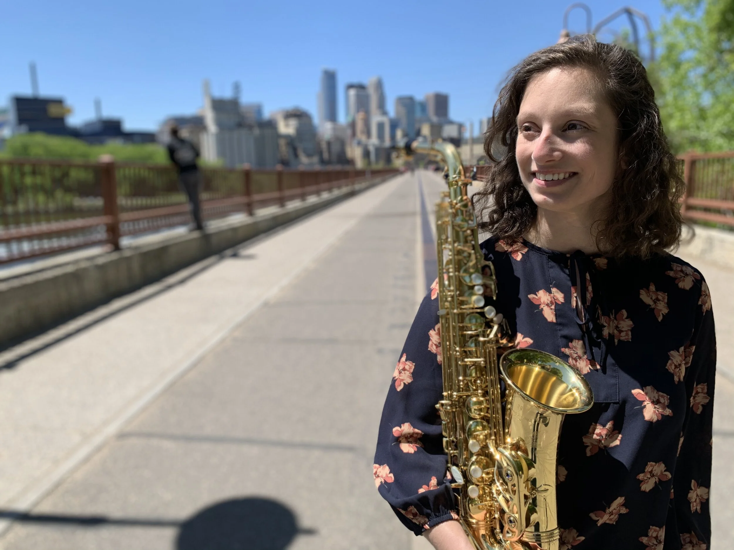 About — Emily Brewer, saxophone