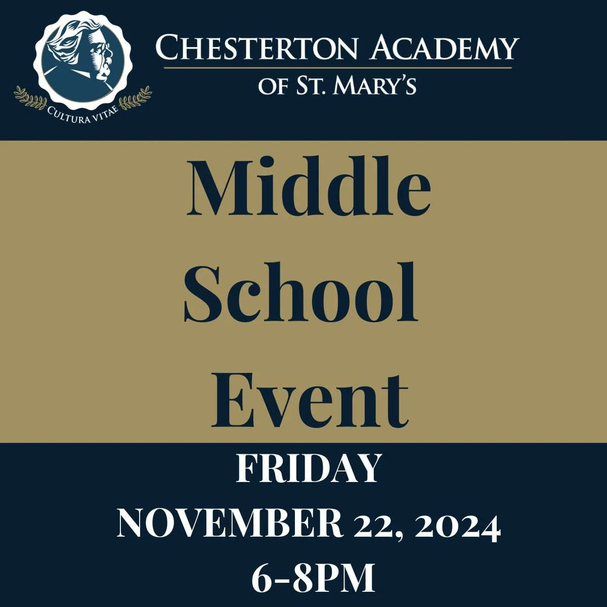 Events — Chesterton Academy of St. Mary's