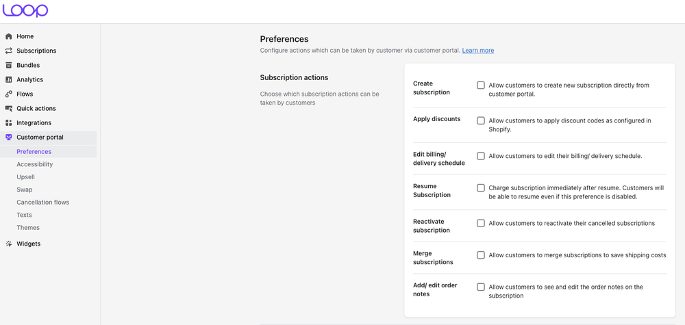 The Ultimate Guide to Using Loop for eCommerce Subscriptions — Blade ...