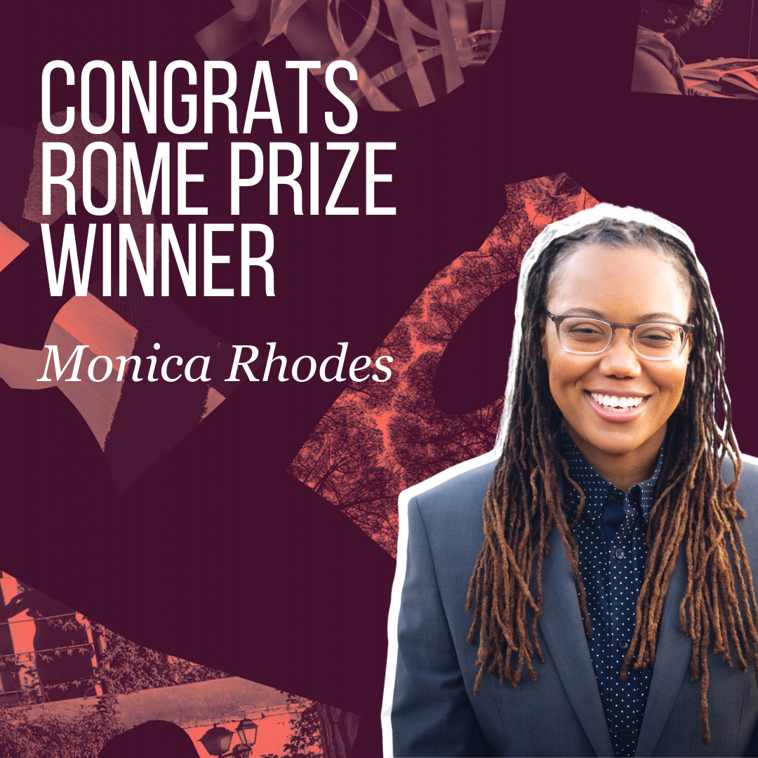 American Academy names 2022-23 Rome Prize Winners - Monica Rhodes