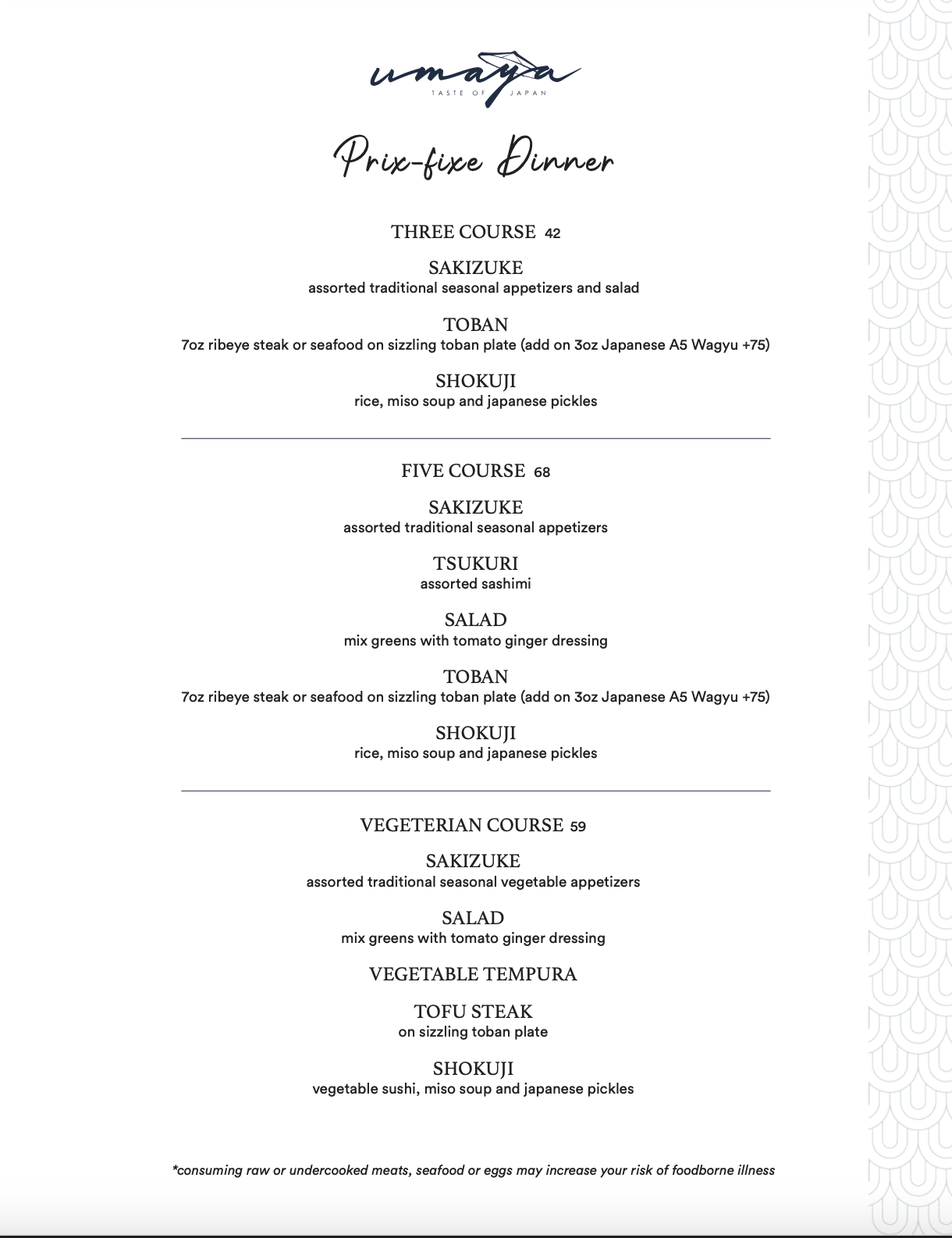 Eat — Umaya - Taste of Japan