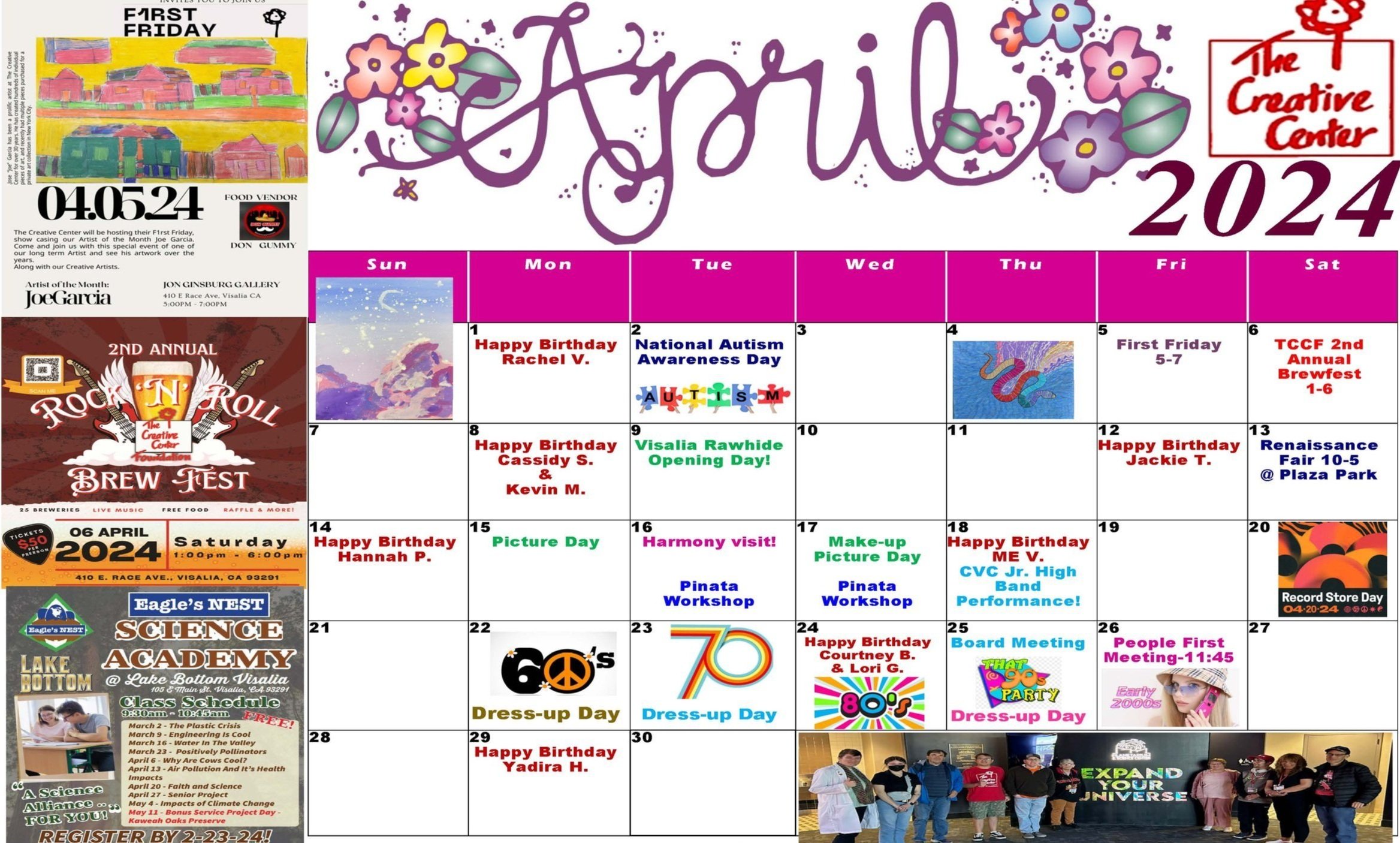 Upcoming Events — The Creative Center