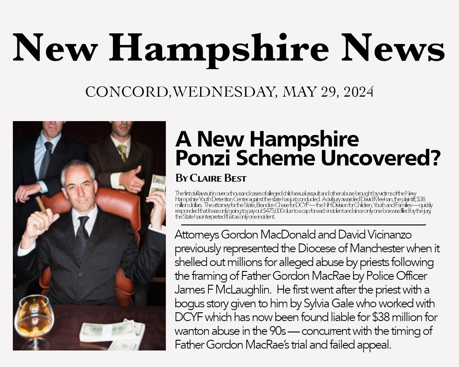 A New Hampshire Ponzi Scheme Uncovered? — Beyond These Stone Walls