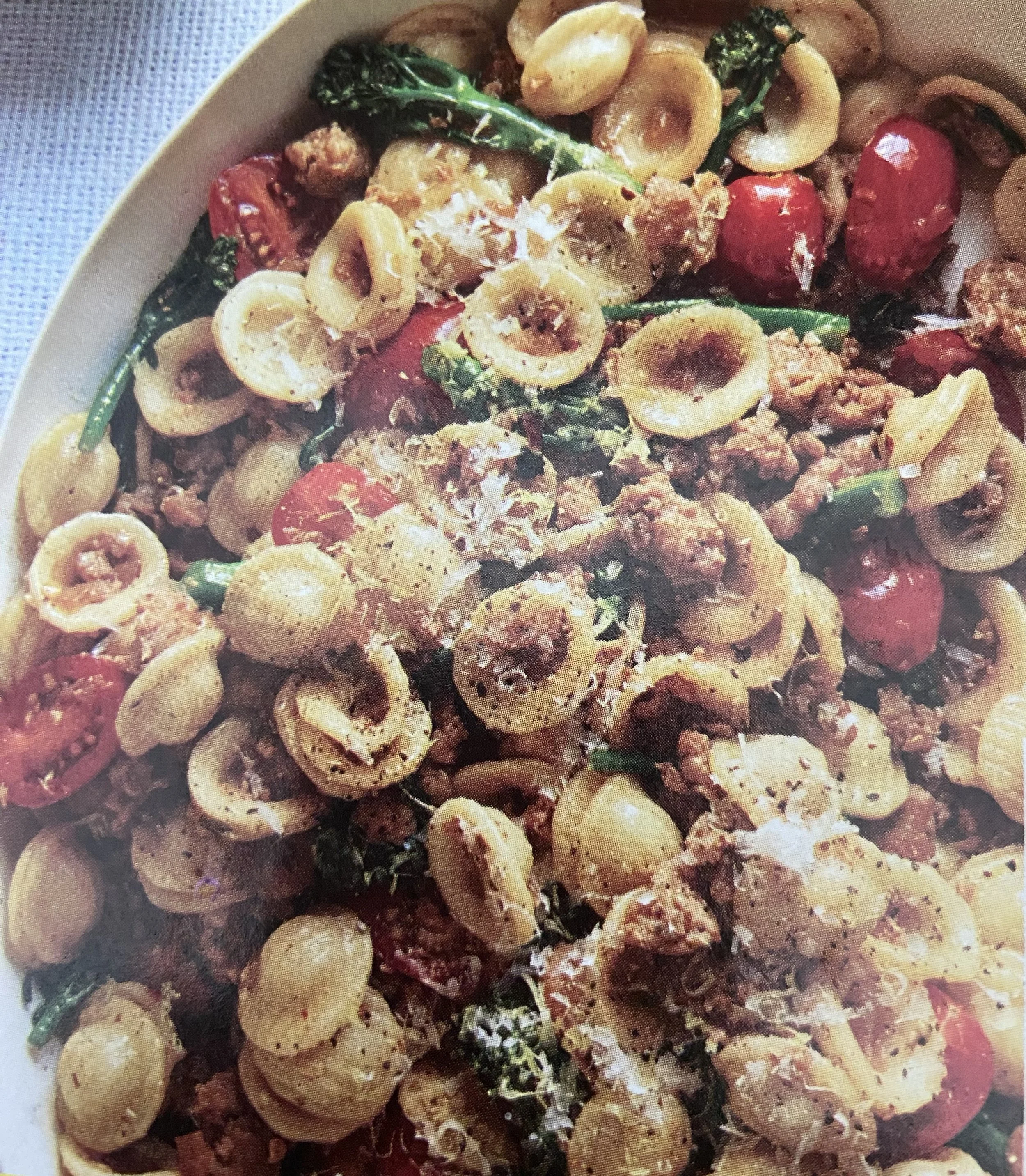 Lemony One-Pan Orecchiette w/Sausage and Broccolini — What am I going ...