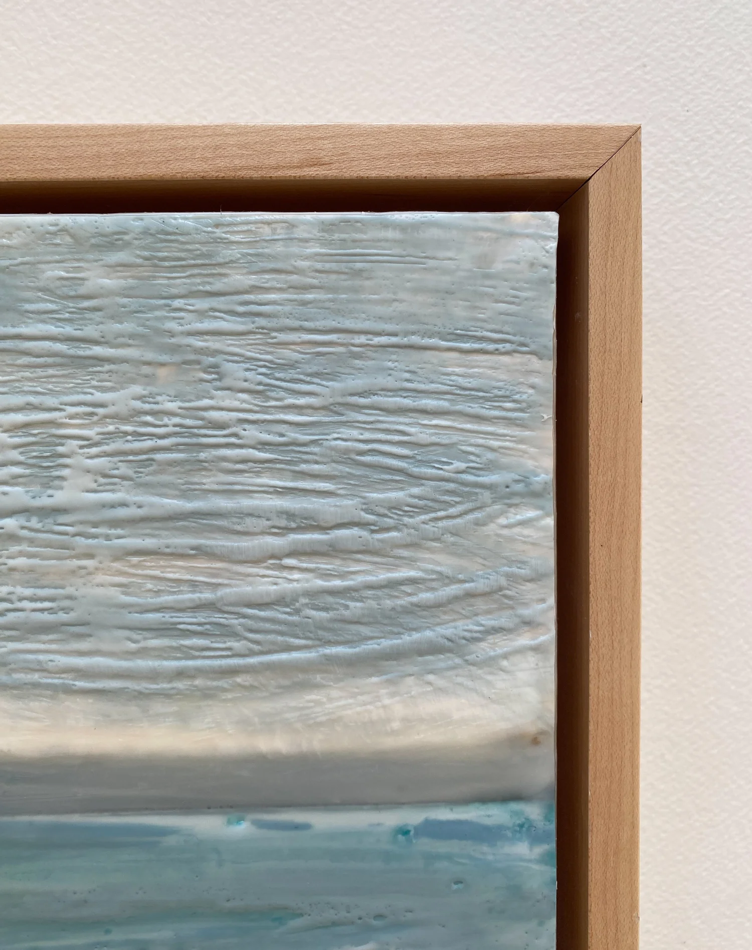 Original Encaustic Painting Waterline — Katie J Stephenson